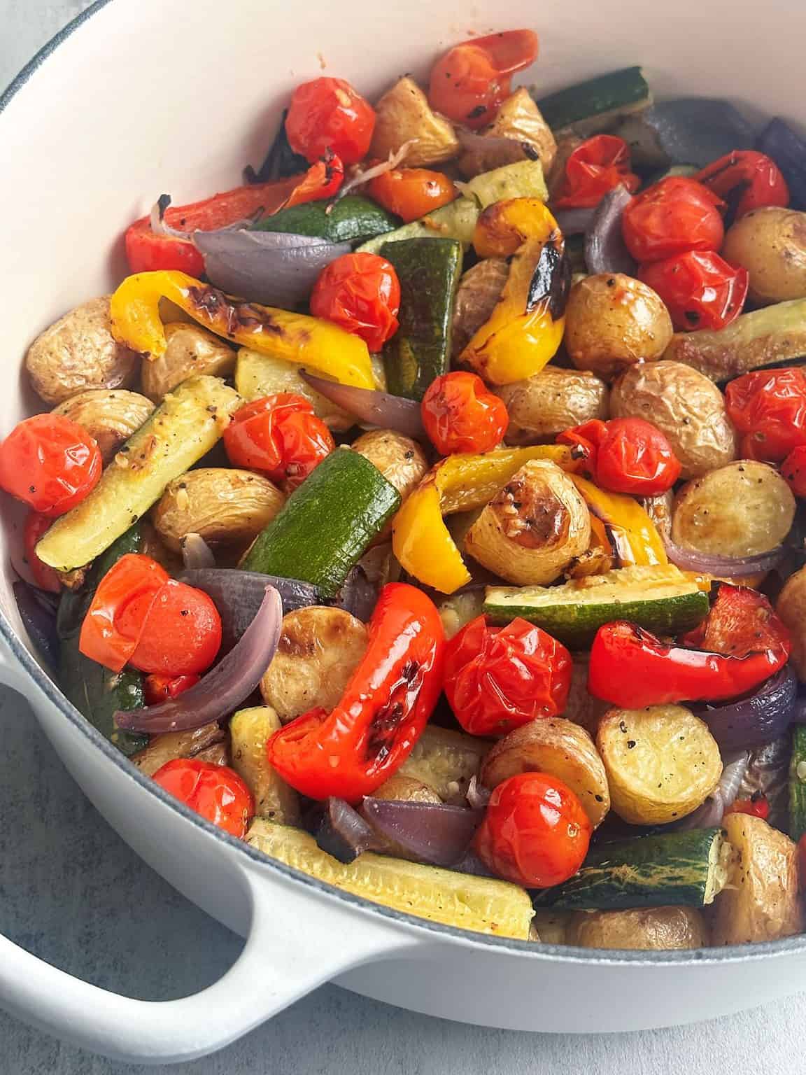Simple Italian-Style Roasted Vegetables