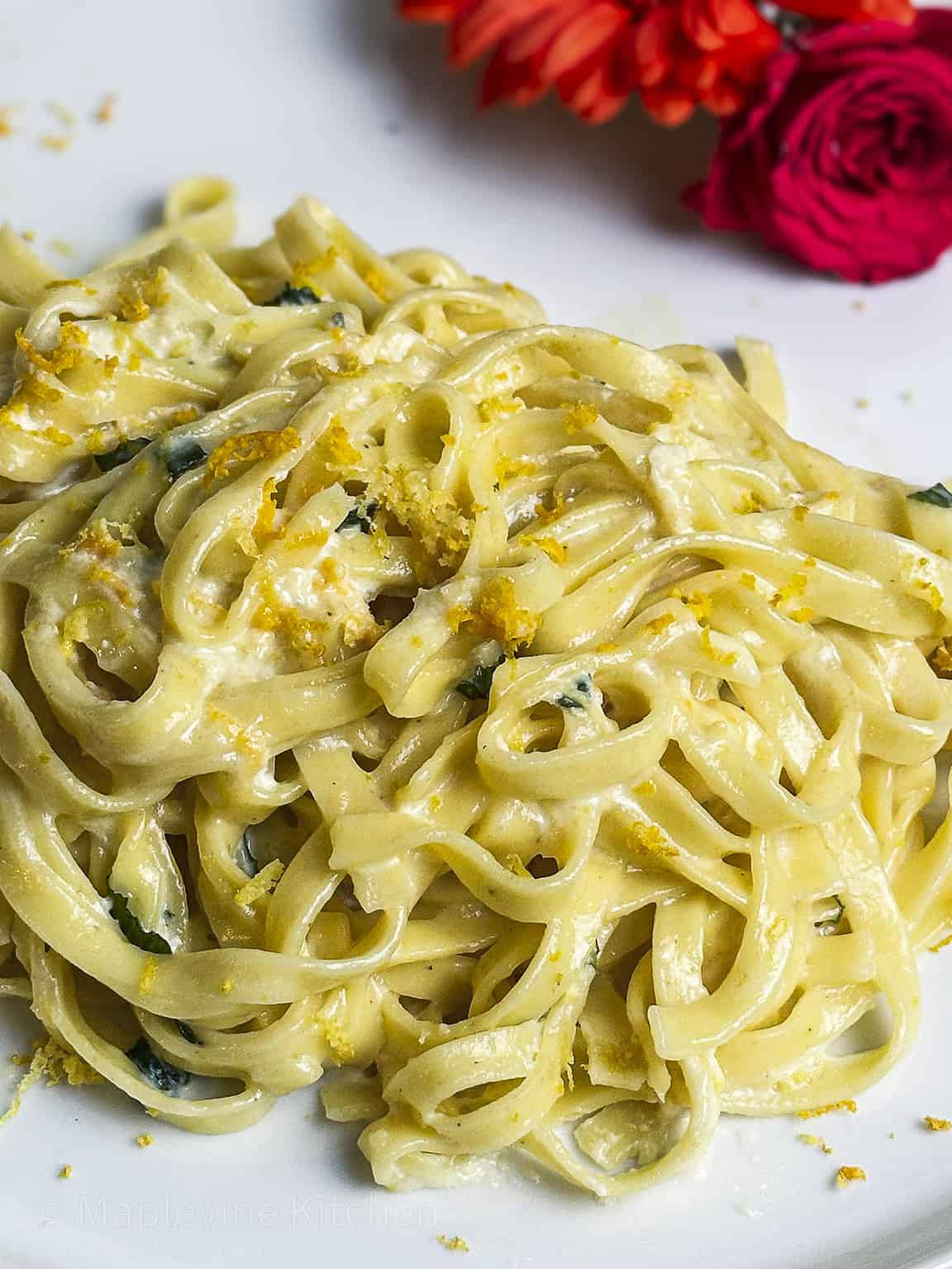 Pasta Magnifico (Linguine in Citrus Cream Sauce)