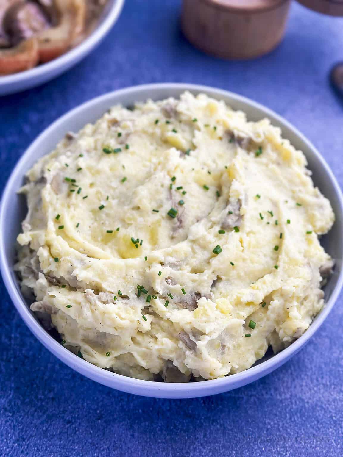 Rustic Yukon Gold Mashed Potatoes (with Skins)