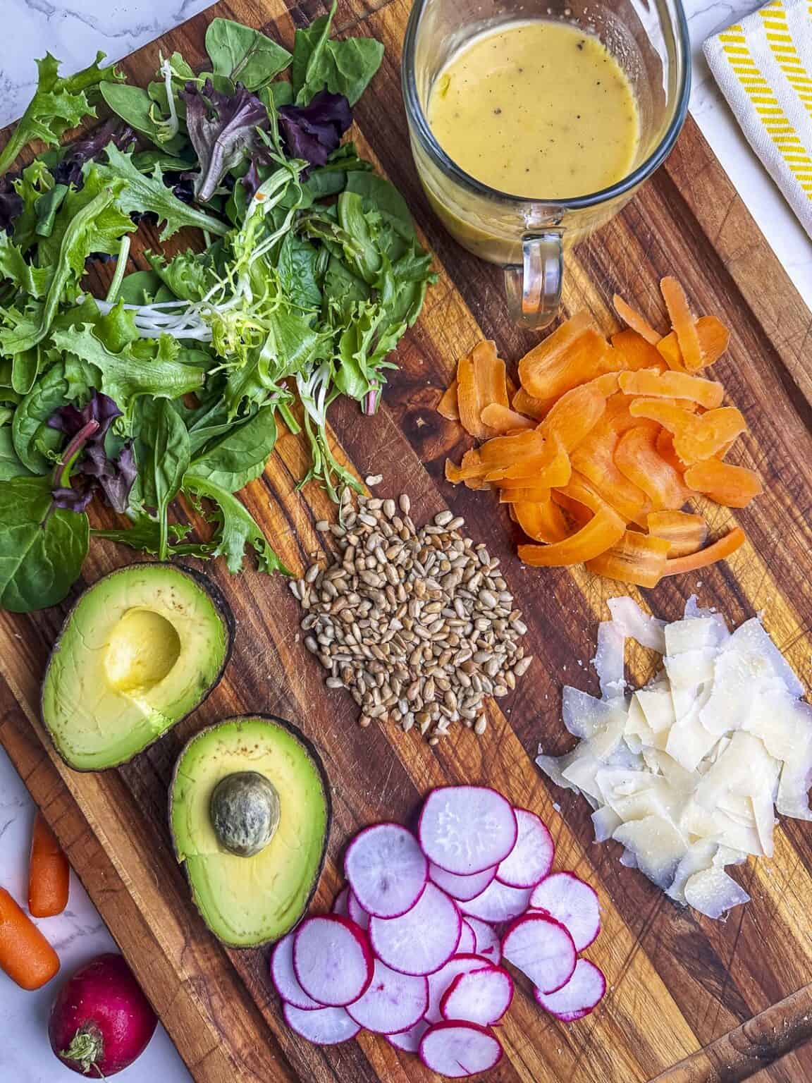 Simple Field Greens Salad