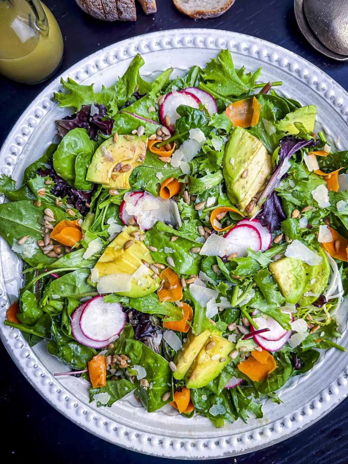 Simple Field Greens Salad