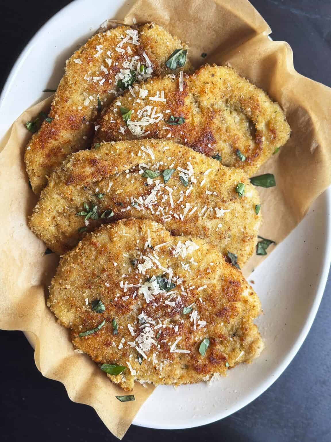 Crispy Italian-Style Chicken Cutlets
